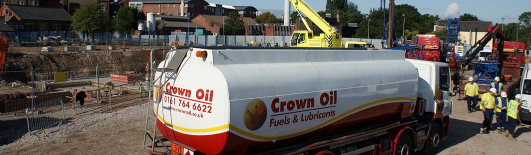 Construction Fuel Suppliers - On-Site Fuels & Oils Deliveries | Crown Oil